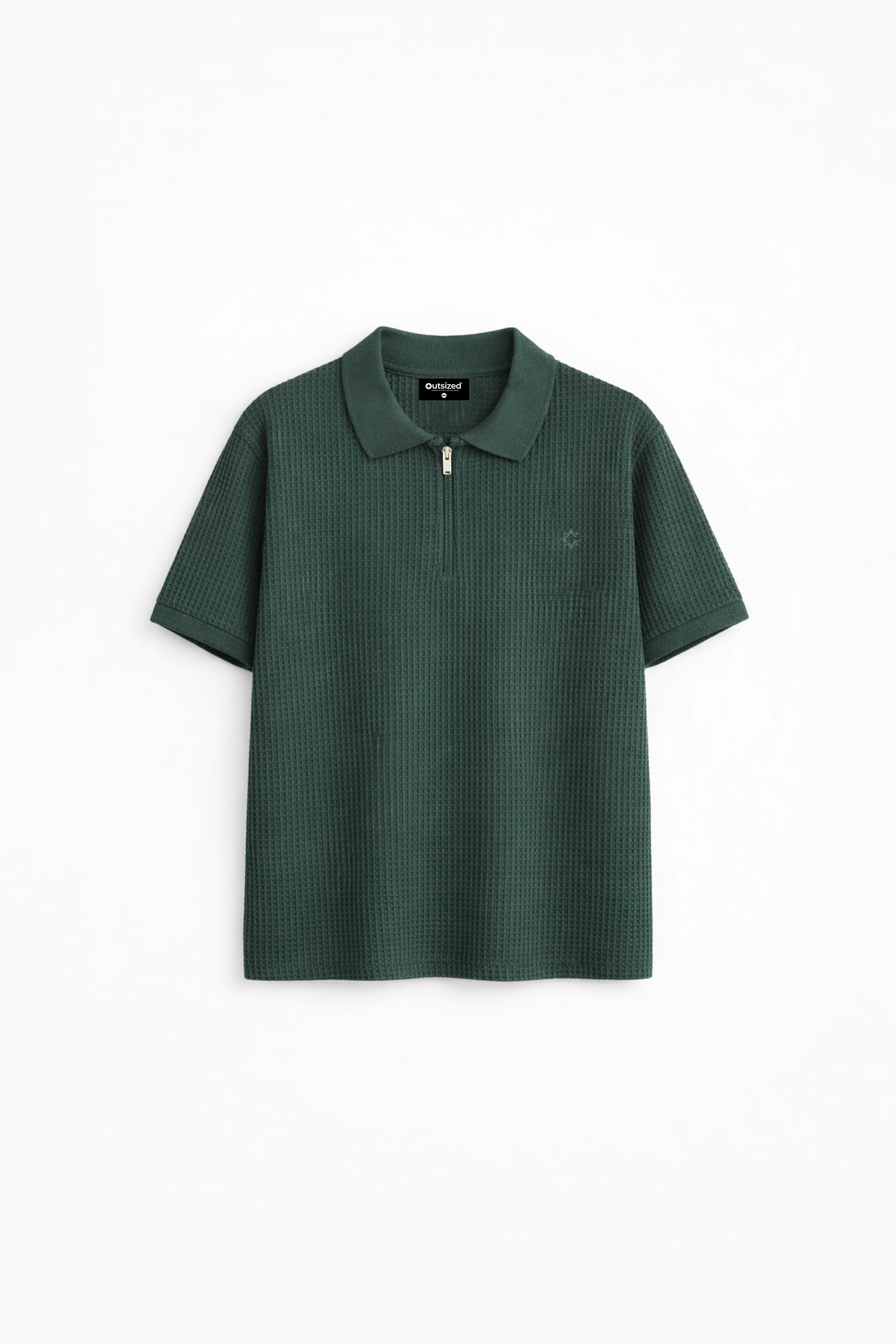 HUNTER GREEN POLO – Outsized By Checkmate