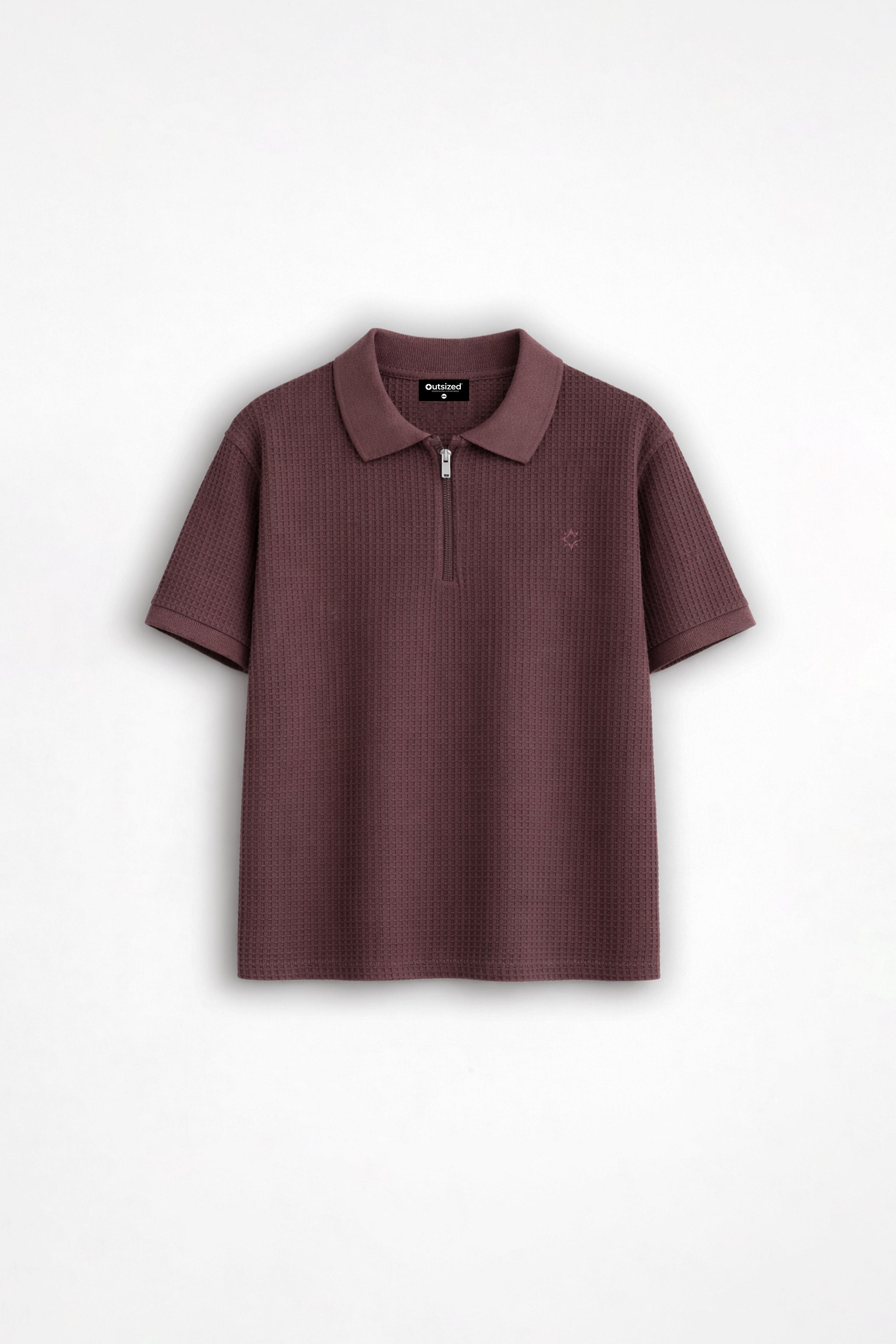 HERITAGE MAROON POLO – Outsized By Checkmate